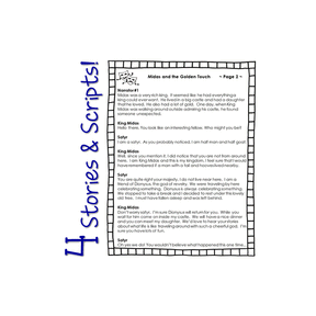 Greek Mythology Readers' Theater Scripts & Stories – SunnyDaze Teaching